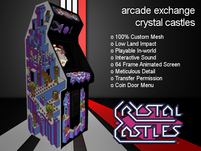 Second Life Marketplace - [AMG] Arcade Exchange - Crystal Castles